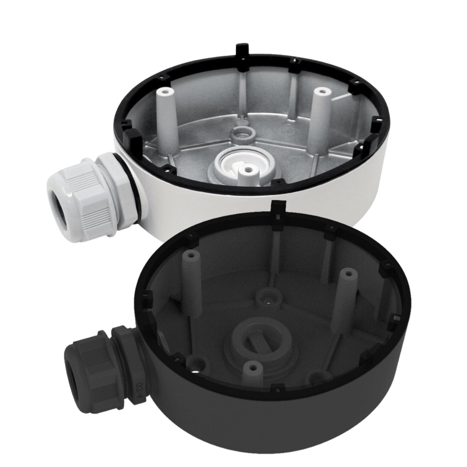 Hikvision dome/turret or bullet camera deep base - junction box DS-128 ...