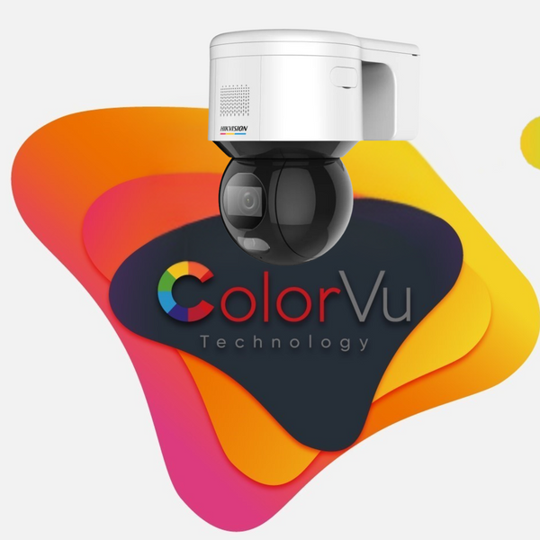 Hikvision Colorvu PTZ Cctv kit, 4 x 4mp Colorvu IP Poe cameras with 2 ...