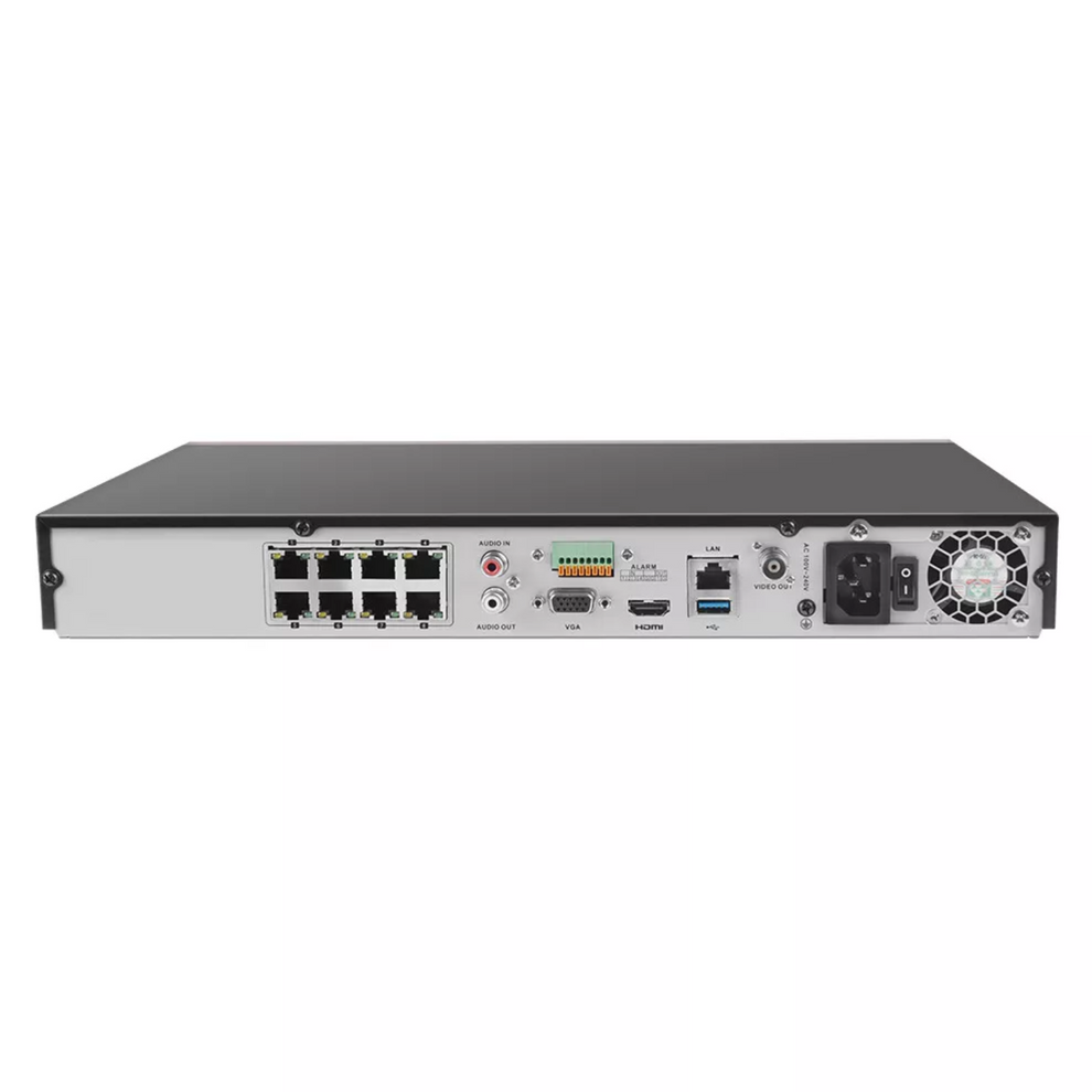 Hikvision 8-Channel 8MP NVR DS-7608NXI-I2/8P/S(E) with AcuSense and Po ...