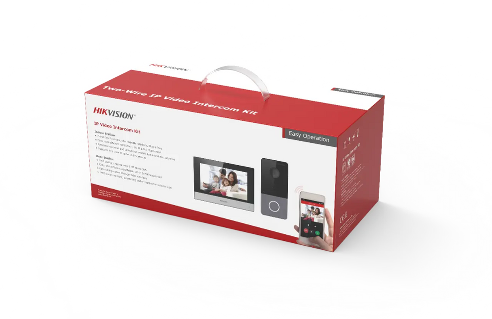 Hikvision Doorbell Video Intercom Kit – Villa Door Station Bundle DS-K ...