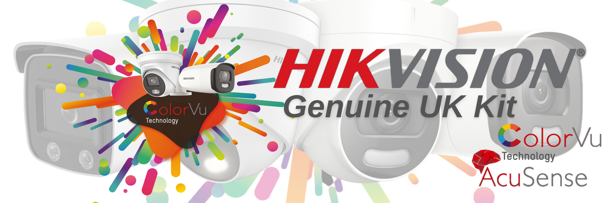 8MP 4K Hikvision ColorVu CCTV Kit - 2 Cameras, 24/7 Full-Colour Survei ...